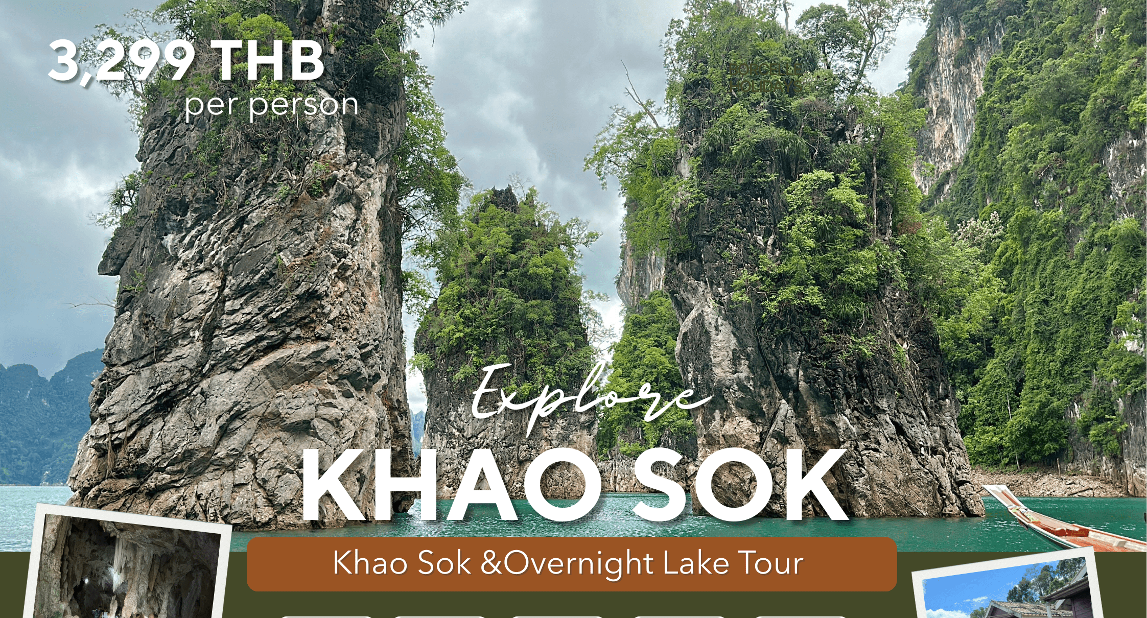 Cheow Lan Lake Tour - Khao Sok National Park
